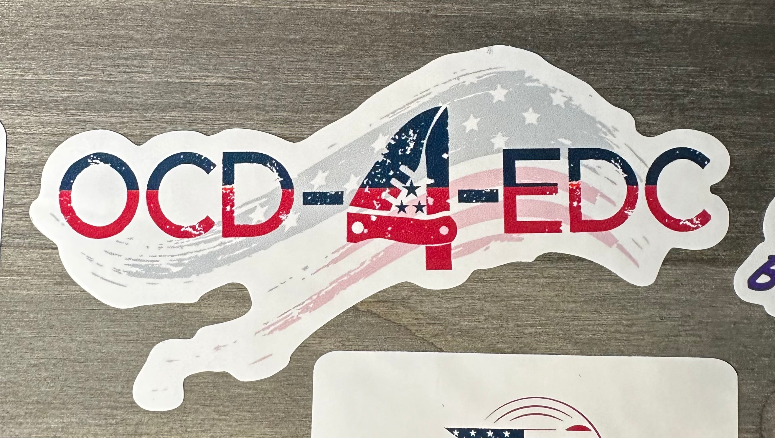 Waving Flag Sticker – OCD4EDC