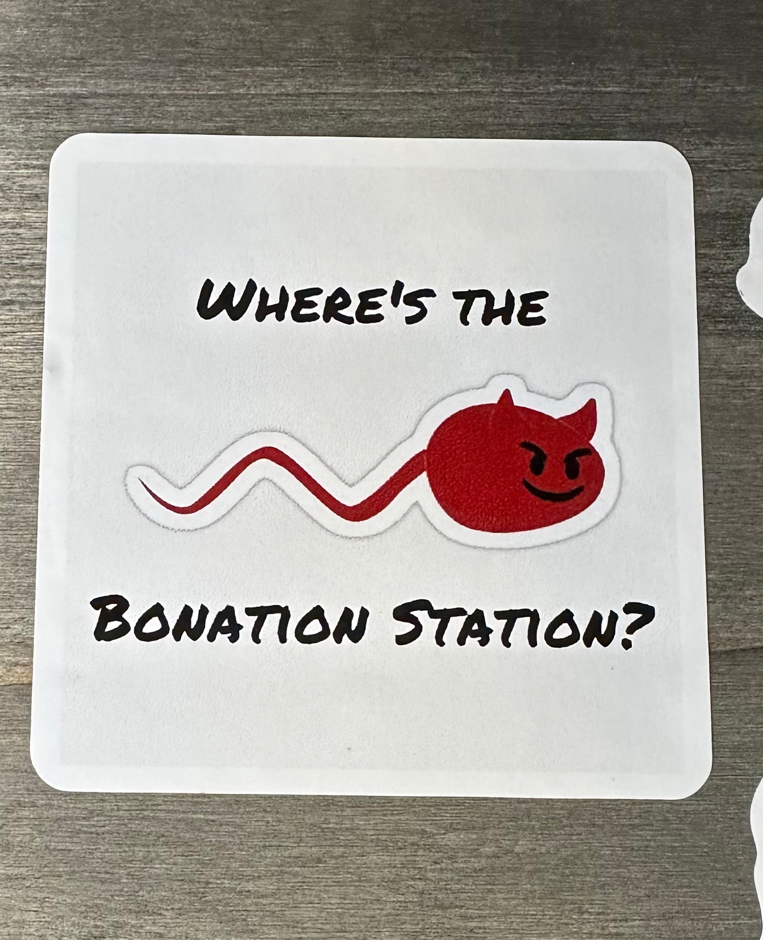 Bonation Station Sticker – OCD4EDC